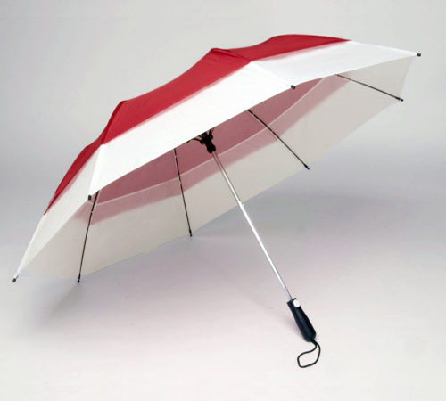 58" Georgetown Folder® Plus - Red/White – Windbrella
